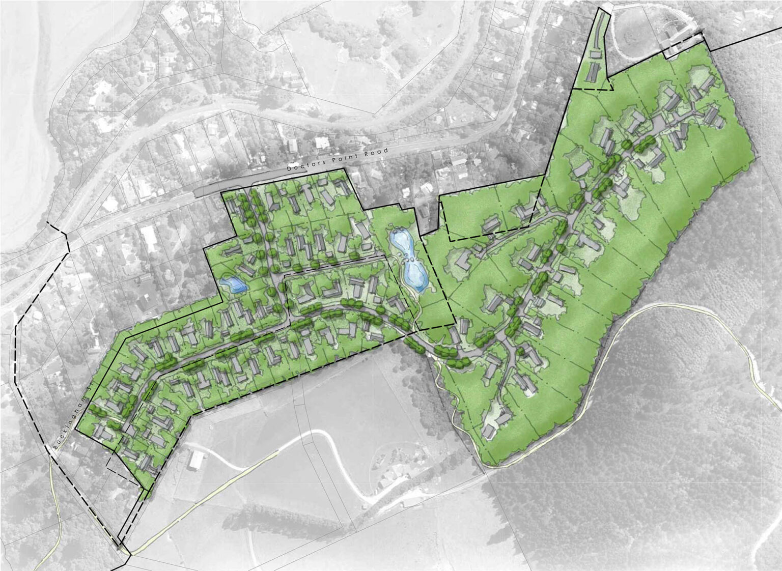 Doctor's Point Subdivision Sketch Plan - Site